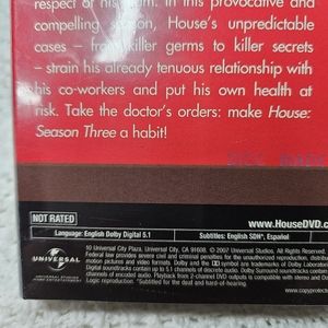 Universal | Media | House Md Season Three Dvd Box Set Brand New Sealed ...